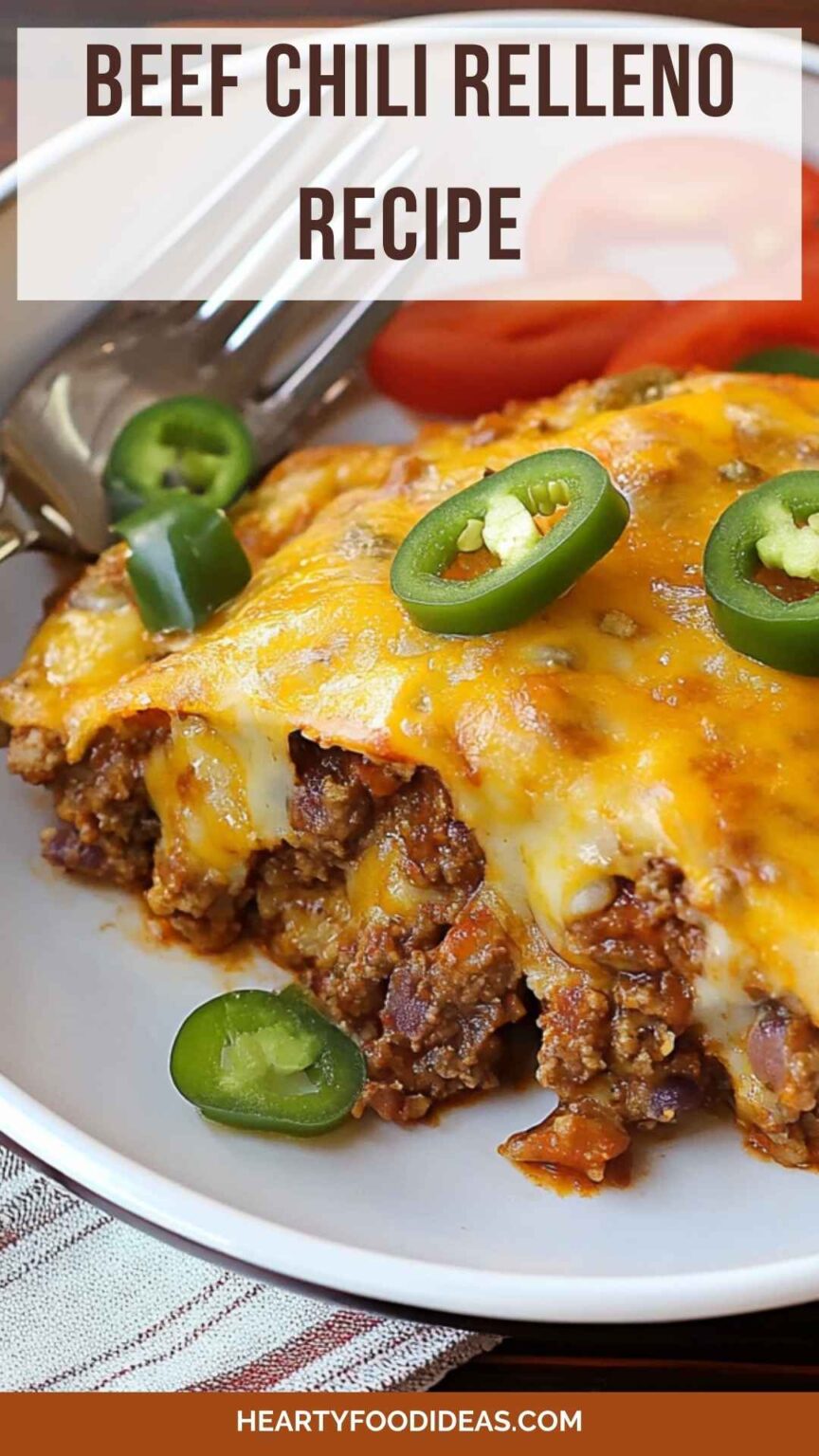 Beef Chili Relleno Recipe - Hearty Food Ideas