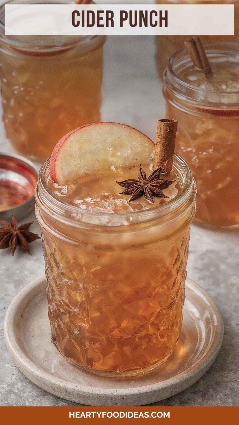 Cider Punch - Hearty Food Ideas